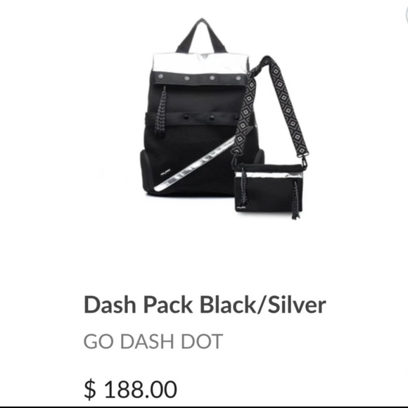 Go Dash Dot | Bags | Go Dash Dot Convertible Backpack Blackyellowblue ...